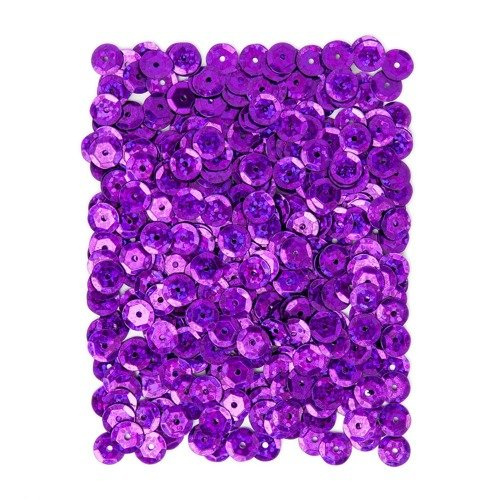 Cekiny okrągłe opalizujące 15 g Ciemny Fiolet | IMPREZY I URODZINY ...