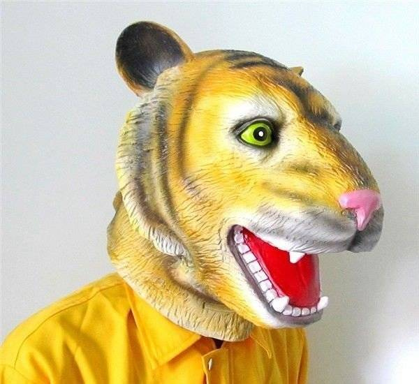 Maska tygrysa | Przebrania \ Maski \ Lateksowe