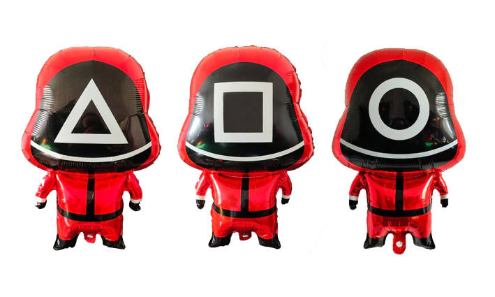 SQUID GAME balon foliowy ludzik 68 cm | BALONY I DEKORACJE \ Balony i ...