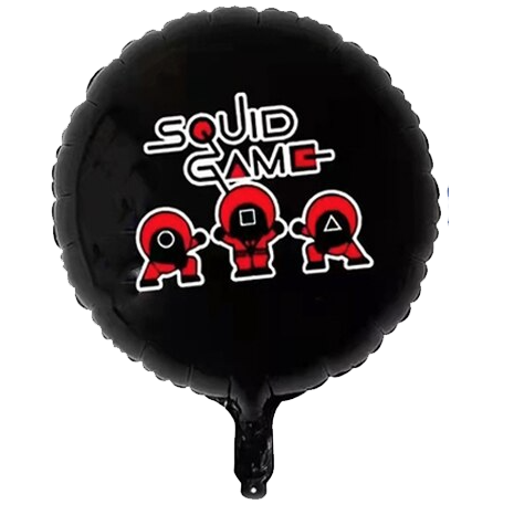 SQUID GAME balon foliowy okrągły 45 cm | BALONY I DEKORACJE \ Balony i ...
